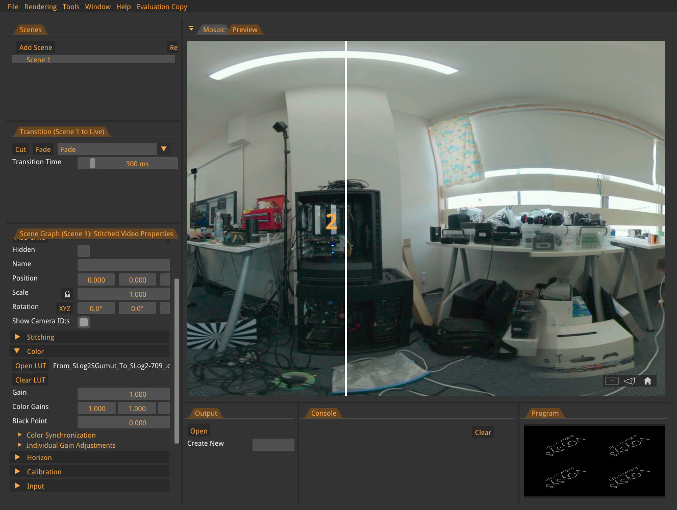 4.LUTファイルを適用：8K対応360度ライブ配信ソフト「VOYSYS VR Producer（Version 3.x）」の使い方～ Slog2、LUTファイルダウンロード、カラーパスポート ...