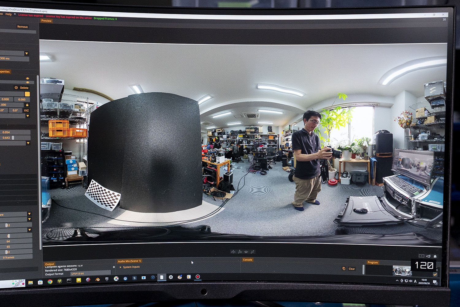 Insta360 TITANとVoysys VR Producerを使って8K360°VRライブ配信をテスト検証してみます