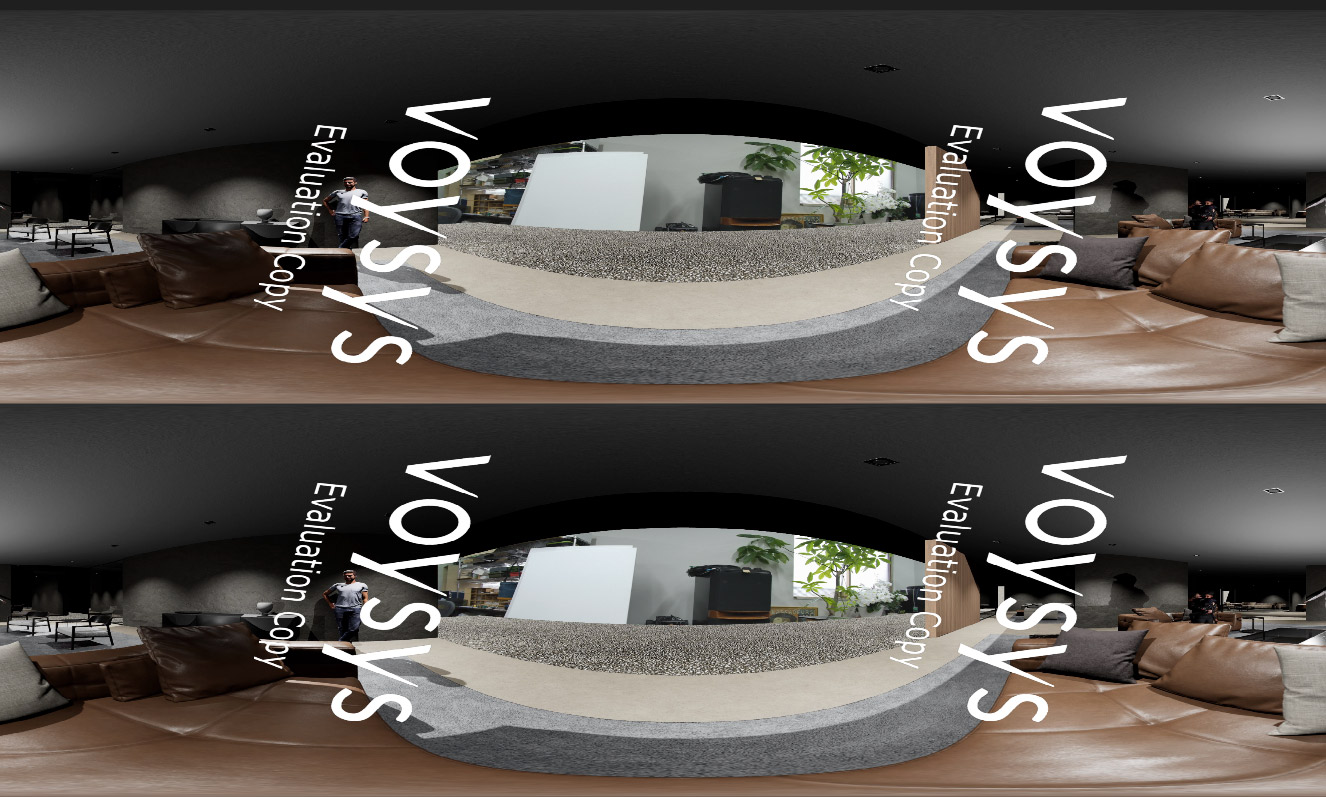 VOYSYSで2023年最新の8K3DVR180°ライブ配信（CG背景、CGエフェクト、クロマキー合成など）を実現：放送品質を実現する多機能なVRライブ配信ソフトウェアVoysys VR ...